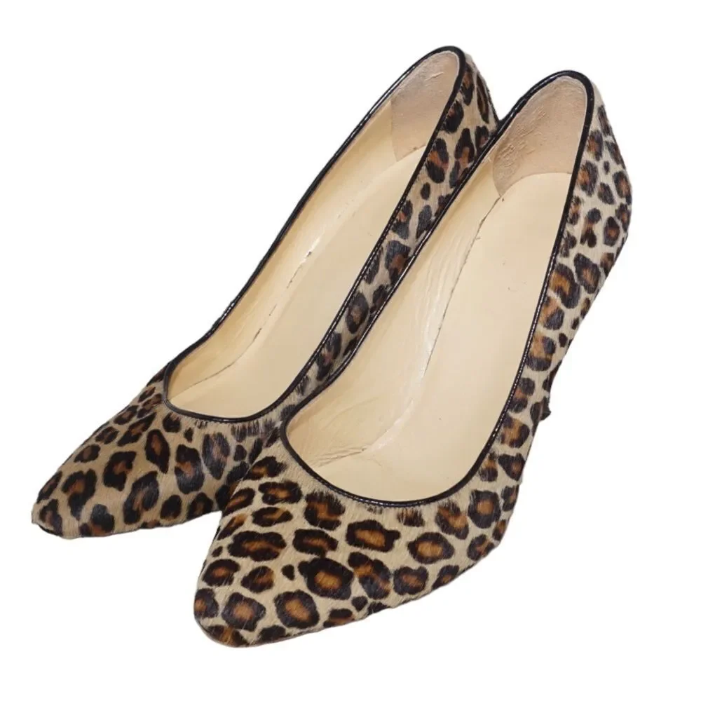 kate spade | Shoes | Kate Spade Leopardprint Genuine Calf Hair Pumps ...